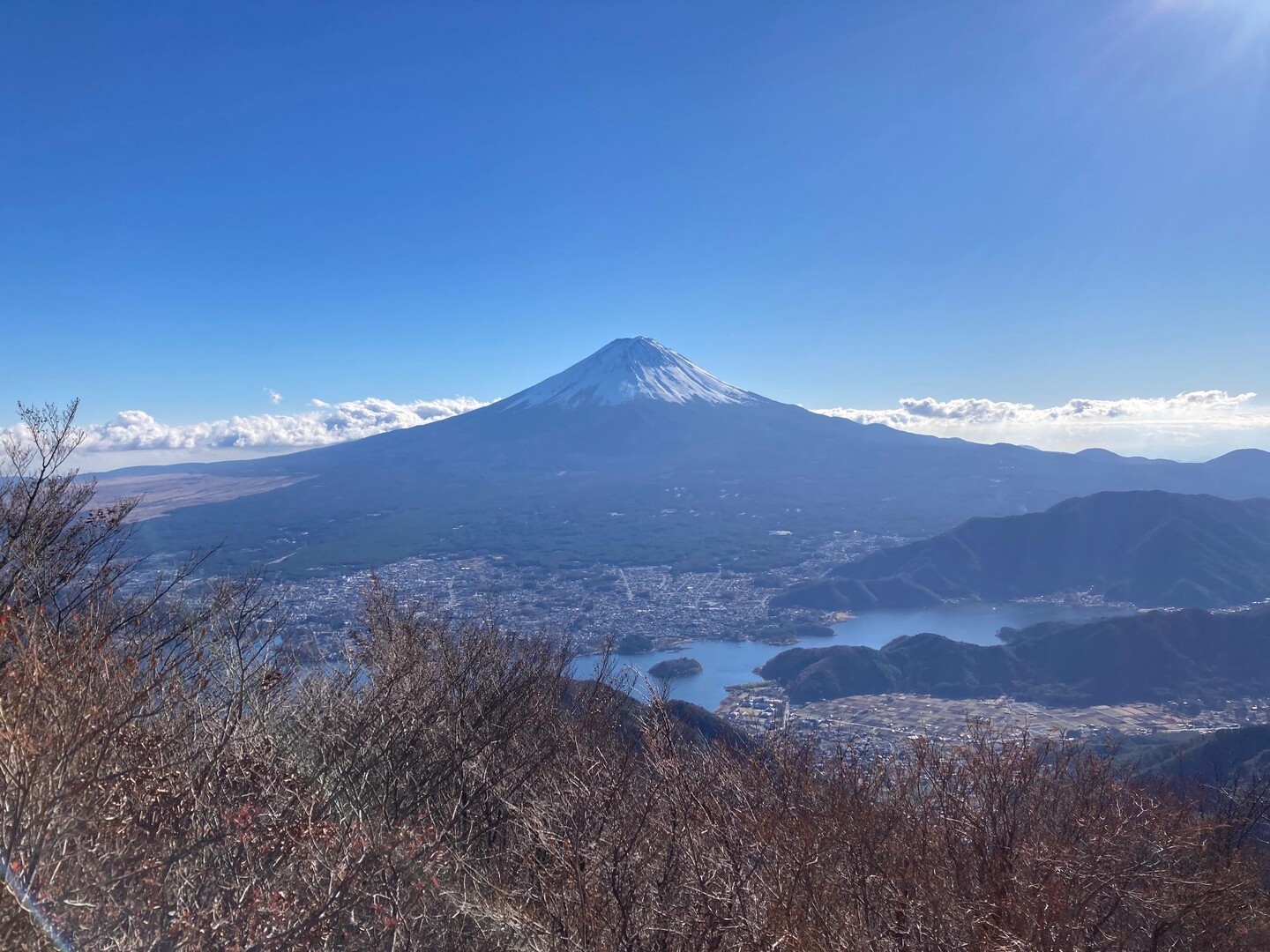 初狩駅から河口湖へ / GUMIさんの三ッ峠山・本社ヶ丸・鶴ヶ鳥屋山の活動データ | YAMAP / ヤマップ