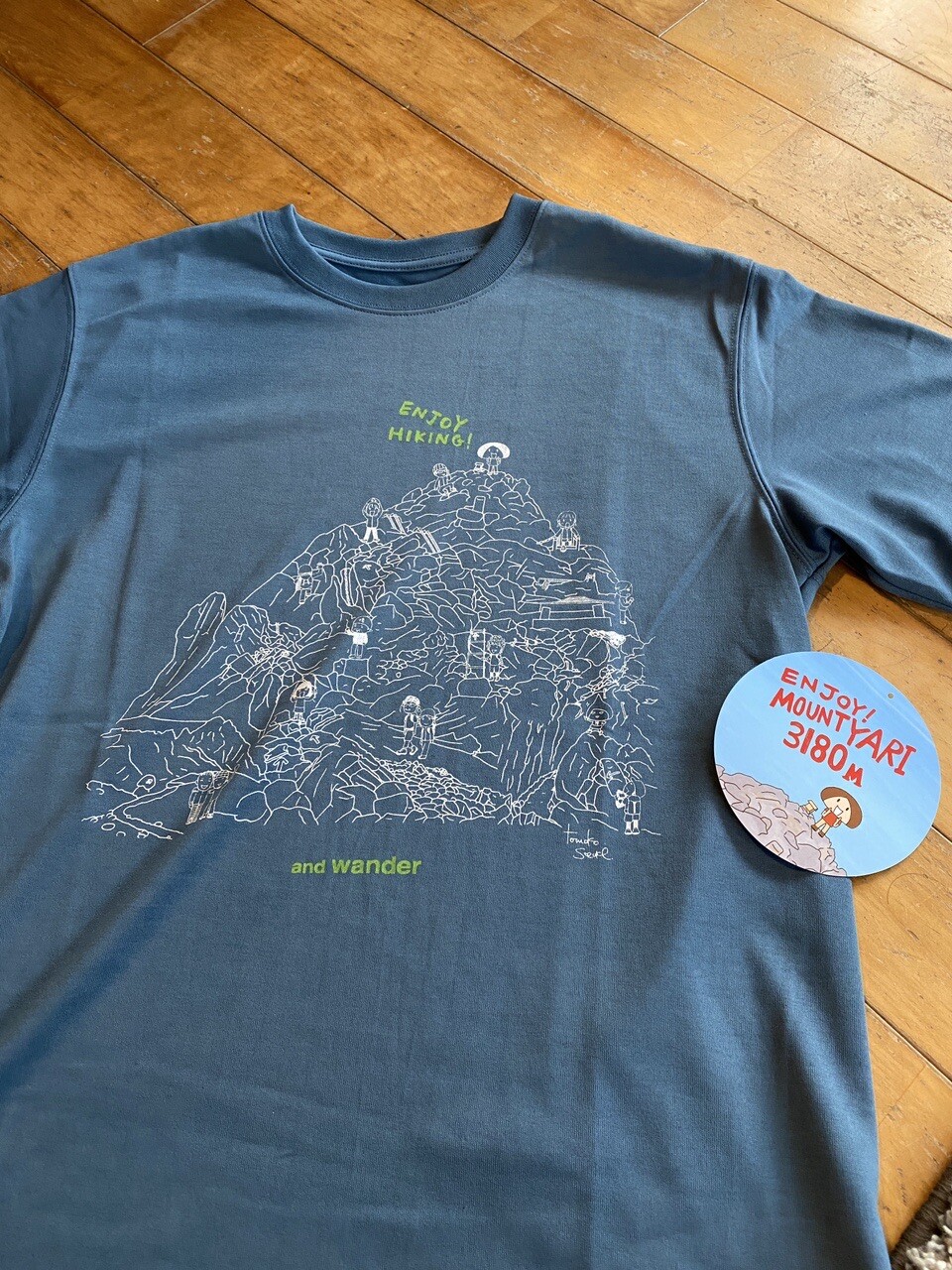 今年もget 槍ヶ岳Tシャツ！ / ねぎぺんさんのモーメント | YAMAP / ヤマップ