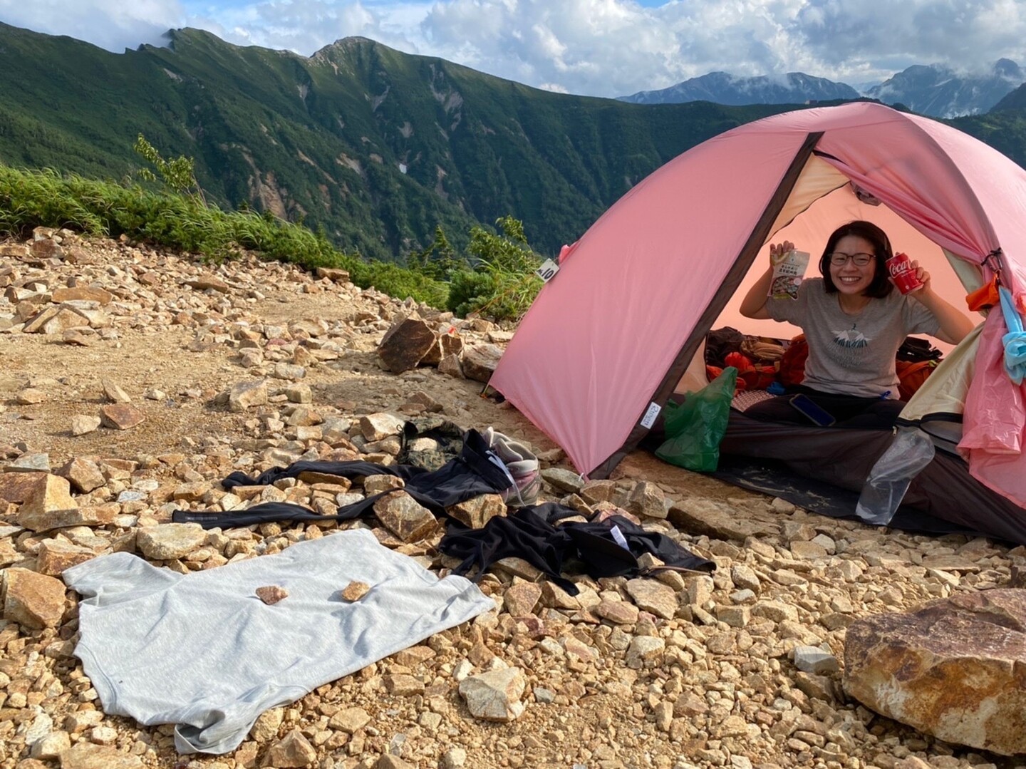 ワンルーム洗濯天日干し ️ ️ / あやさんのモーメント | YAMAP / ヤマップ