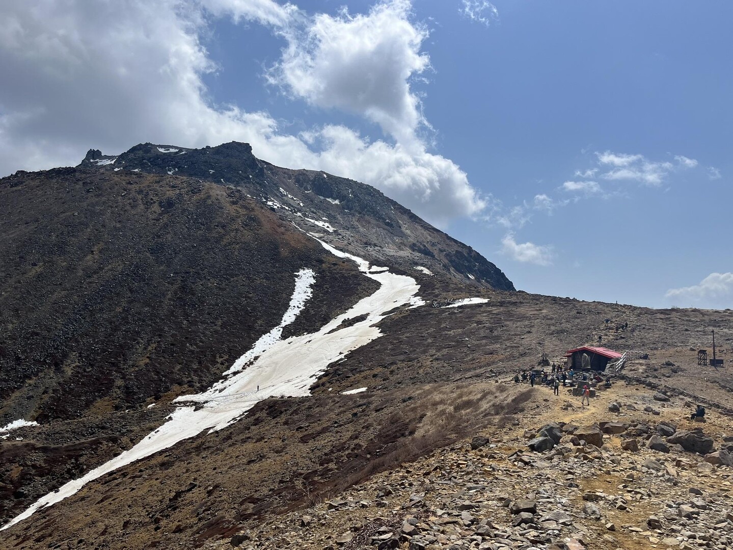 茶臼岳(那須岳)・剣が峰・朝日岳・1900m峰 / とーるさんの茶臼岳（那須岳）・三本槍岳・赤面山の活動データ | YAMAP / ヤマップ