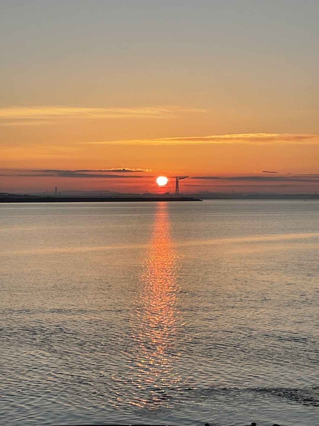 長島スパーランド付近の堤防からの日の出 / ha-saさんのモーメント | YAMAP / ヤマップ