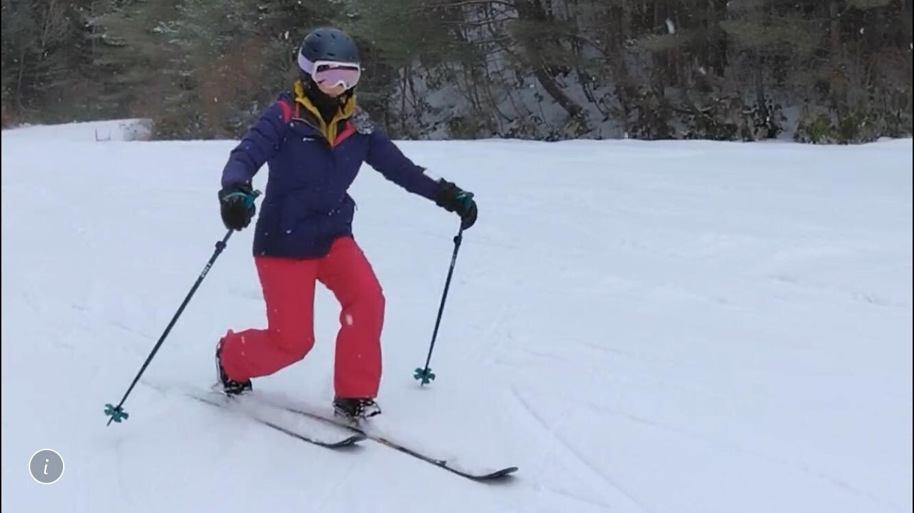 24-25シーズン:テレマークDay4 ... / 釈迦♪さんのモーメント | YAMAP / ヤマップ