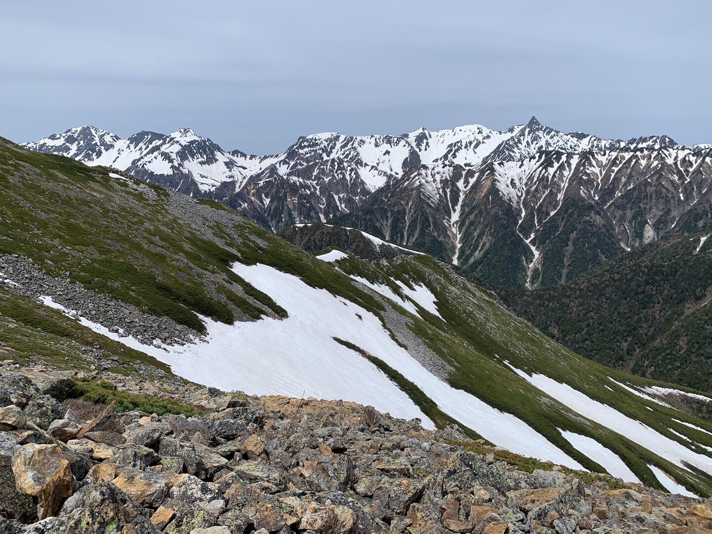一ノ沢から常念岳 / shintaさんの常念岳・大天井岳・燕岳の活動データ | YAMAP / ヤマップ