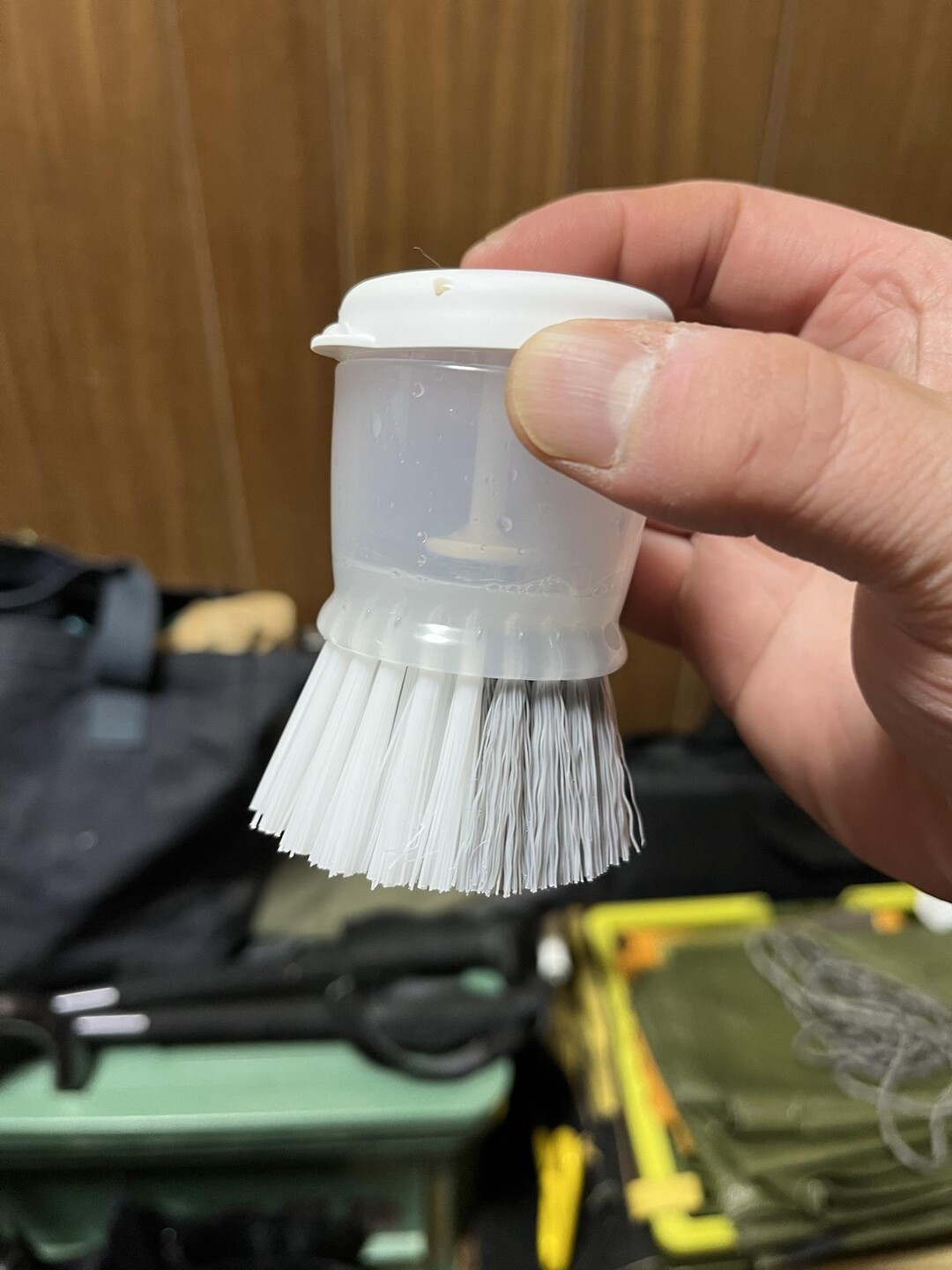 セリアの洗剤が入るキッチンブラシ、登山靴... / ポルコさんのモーメント | YAMAP / ヤマップ