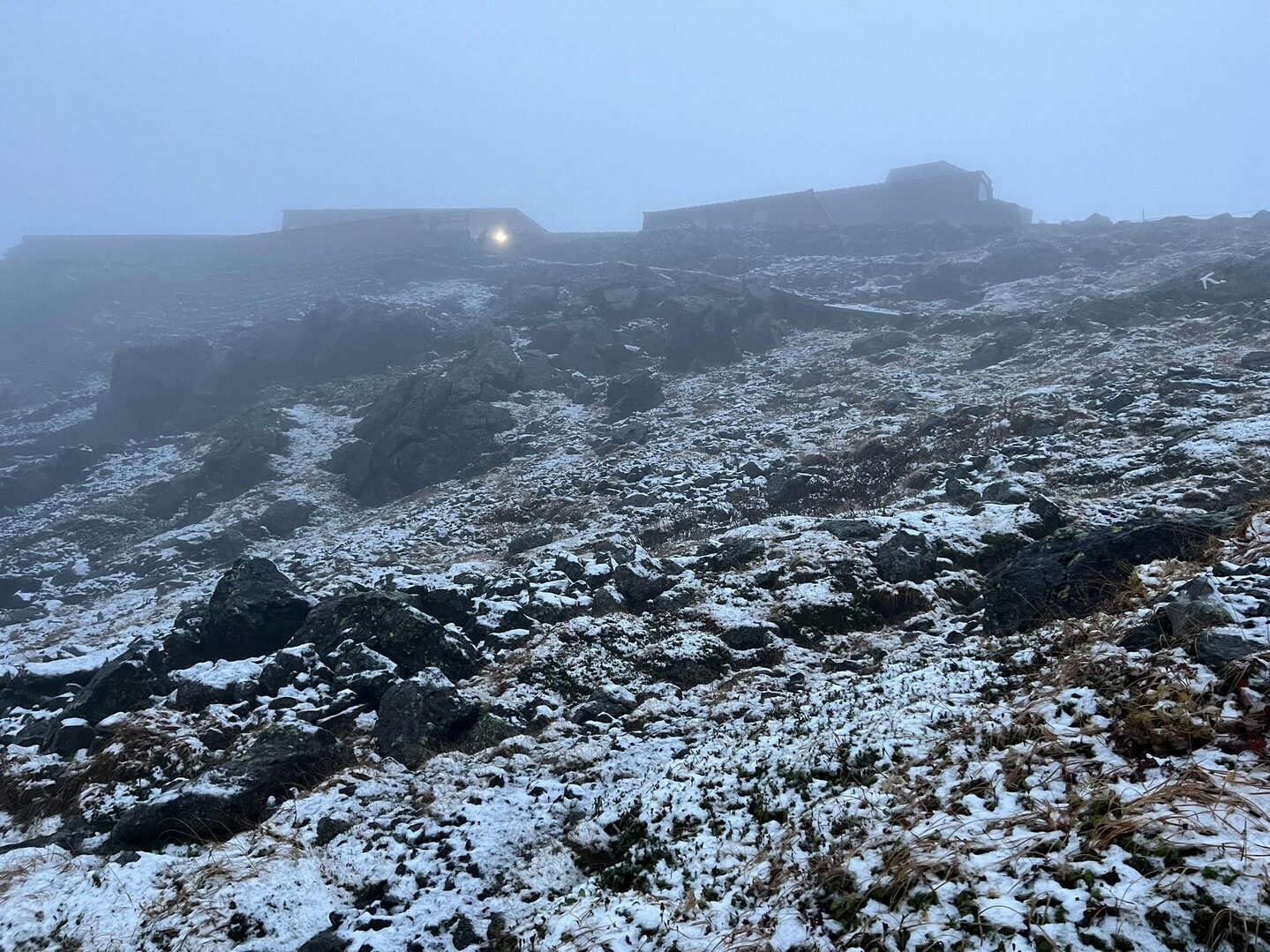 2023.10.4 槍ヶ岳にも積雪 ️寒... / fuminさんのモーメント | YAMAP / ヤマップ