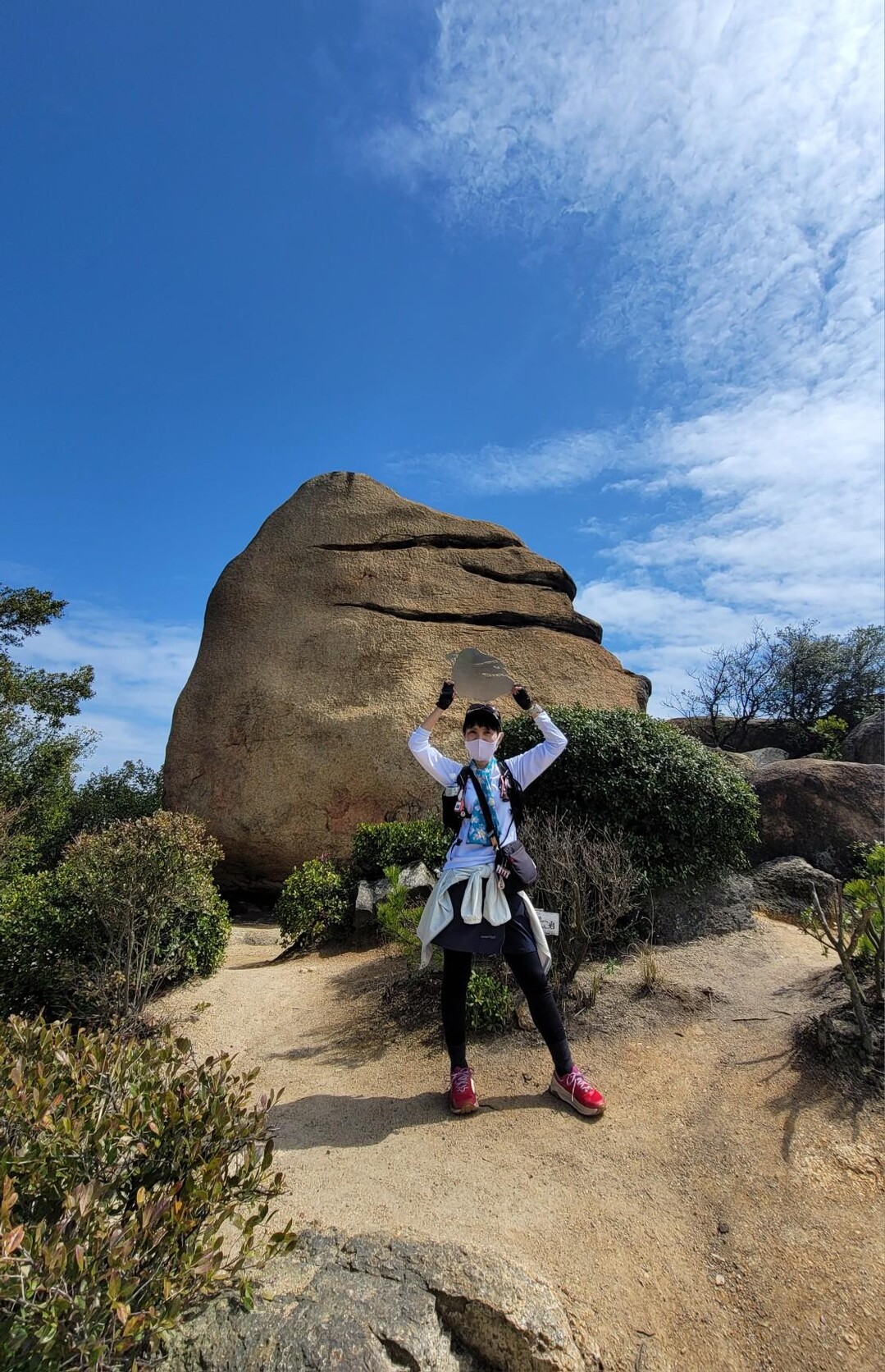 今年もSmile Rock😊に会いに…😍王子が岳⛰️から宮田山⛰️を縦走して199座になりました😆💕 / ERIKA🩷さんの王子が岳・神登山・臥竜山の活動データ | YAMAP / ヤマップ