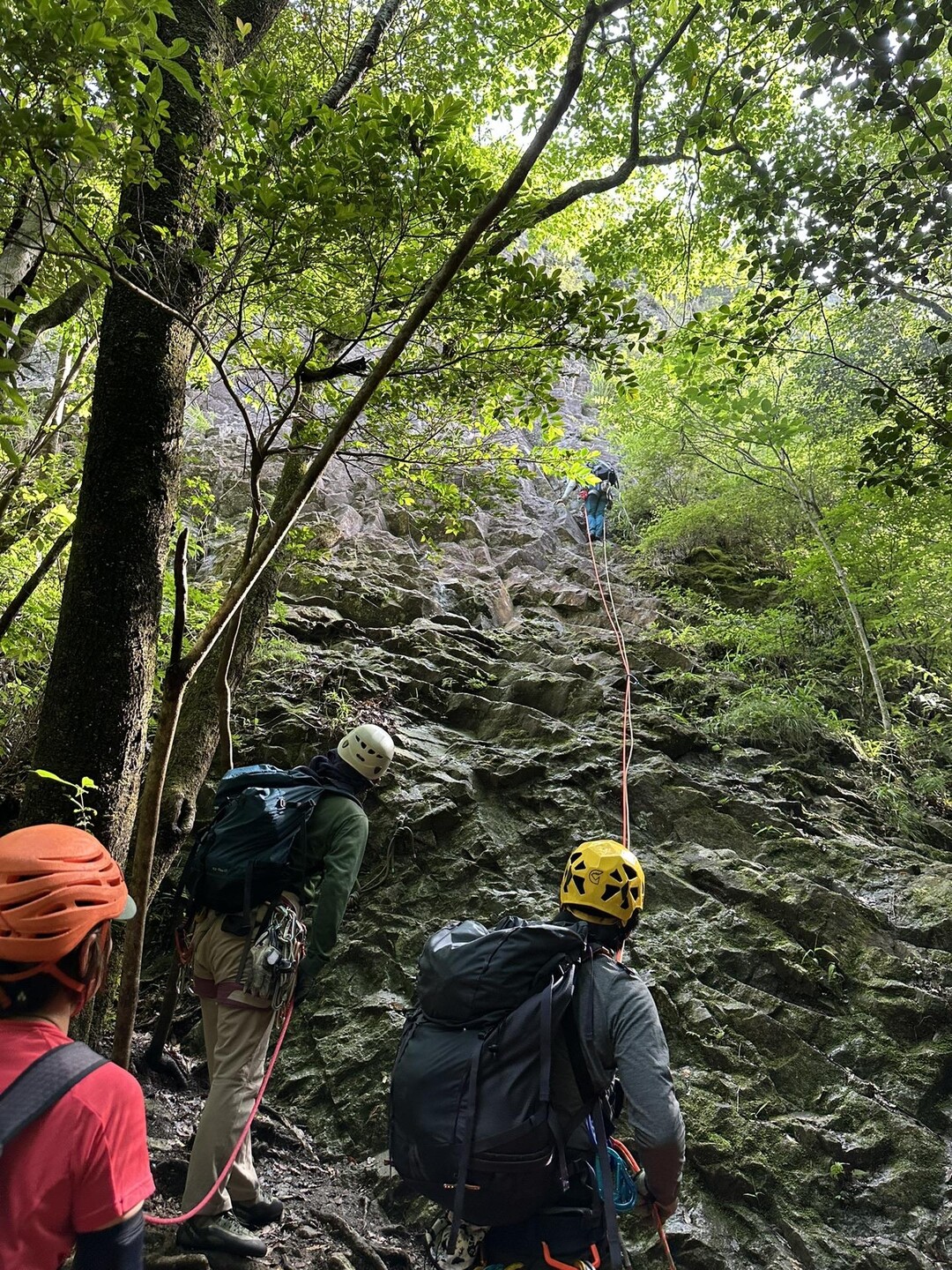 百丈岩へマルチピッチの練習へ行ってきまし... / ryosui_ さんのモーメント | YAMAP / ヤマップ