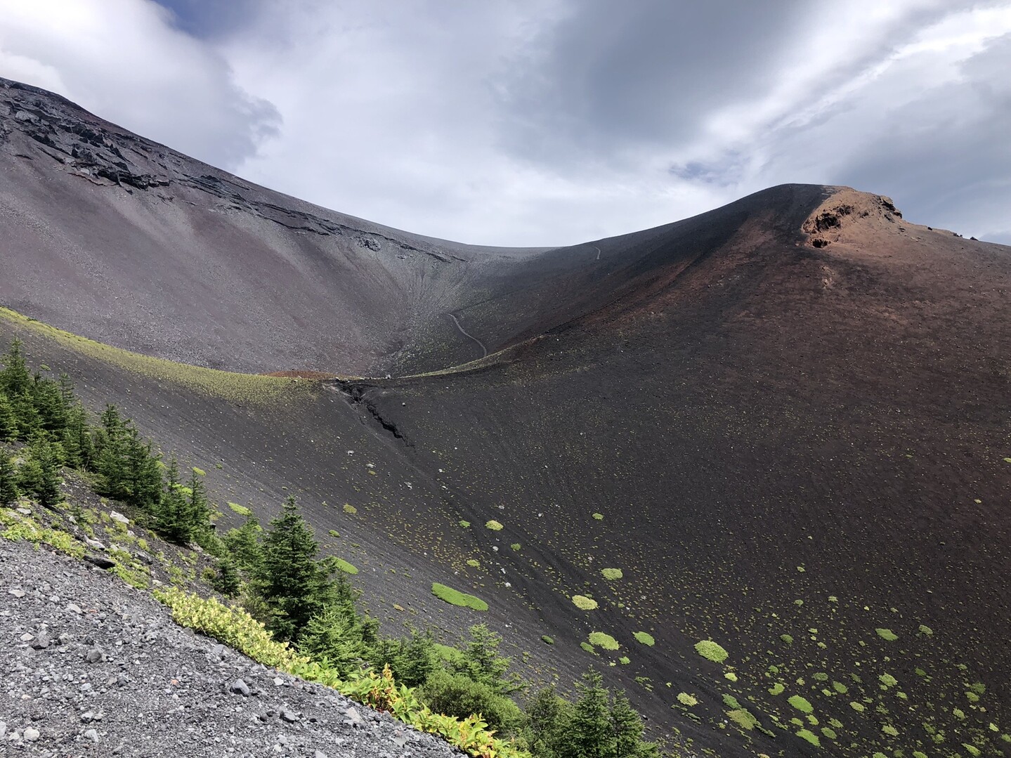 富士山登山ルート3776 2/3 前半の軌跡消滅(T-T) / めるぽんさんの富士山登山ルート3776 3日目コースの活動データ | YAMAP / ヤマップ