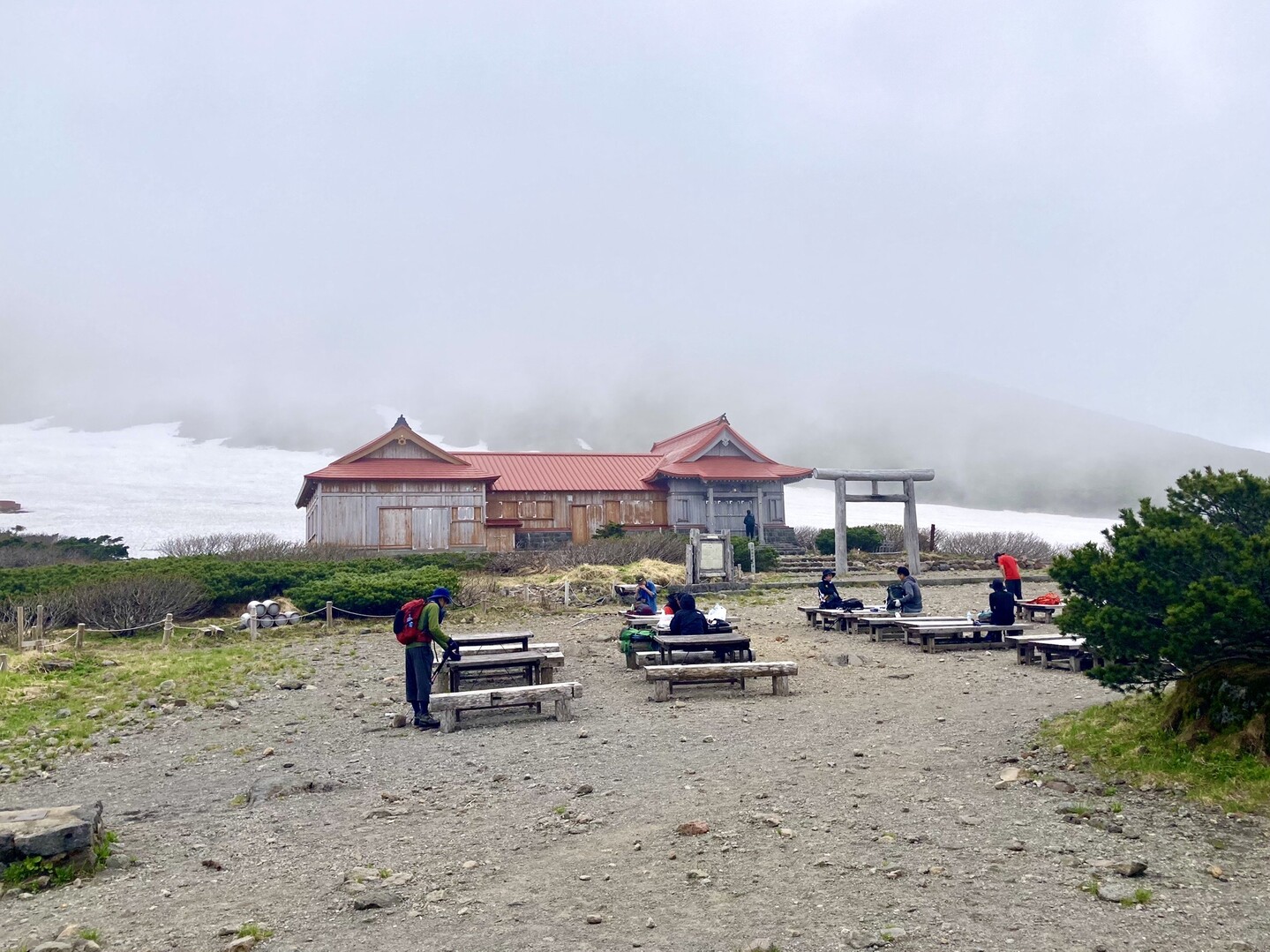 御前峰と大汝峰 / puyoさんの白山・別山・銚子ヶ峰の活動データ | YAMAP / ヤマップ