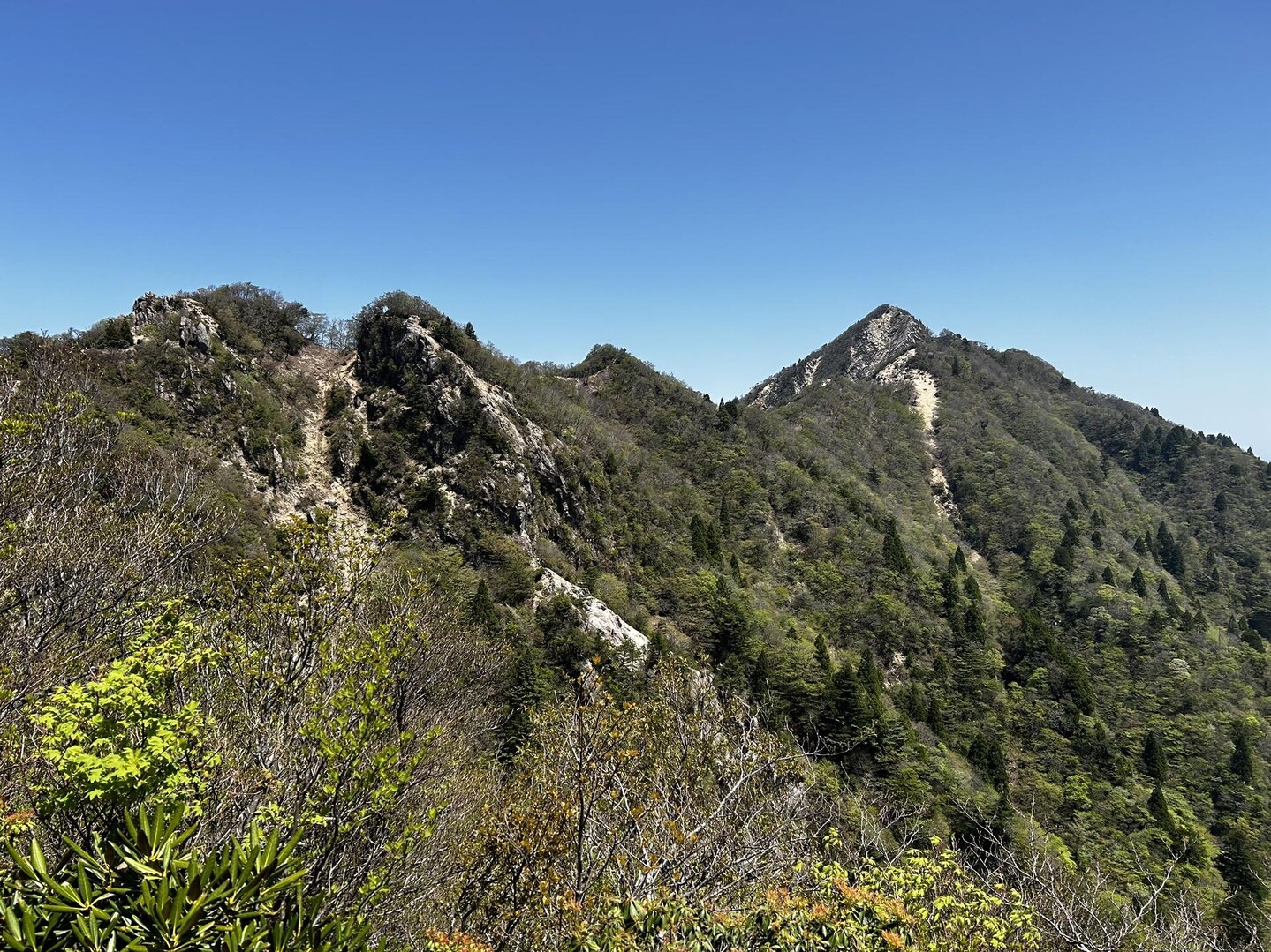 水沢岳 • 鎌尾根 • 鎌ヶ岳 / Nandoさんの入道ヶ岳・鎌ヶ岳・仙ヶ岳の活動データ | YAMAP / ヤマップ