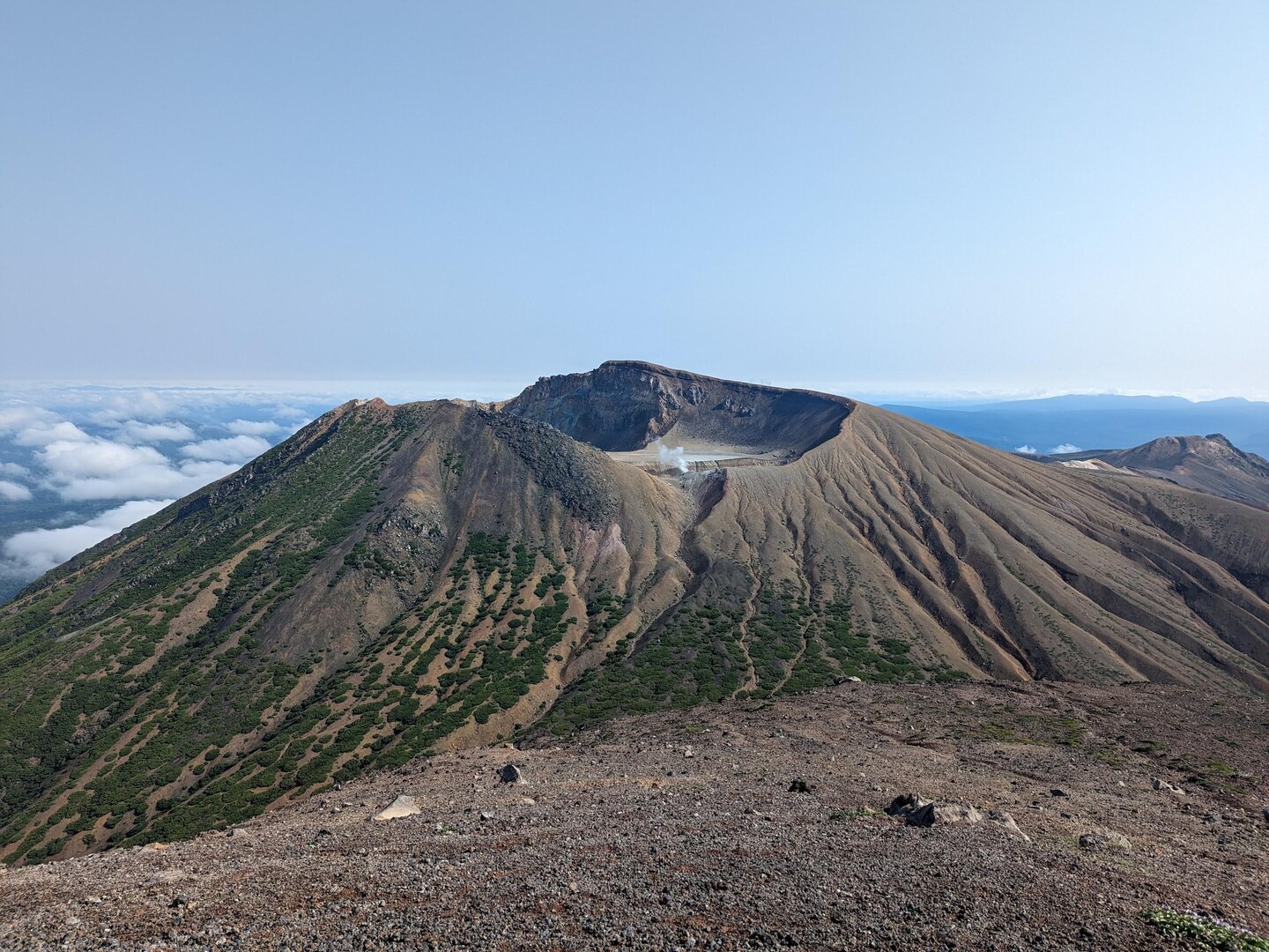 🥰阿寒岳💦日本百名山#69 / "satoh"さんの雌阿寒岳・阿寒富士・白湯山の活動データ | YAMAP / ヤマップ