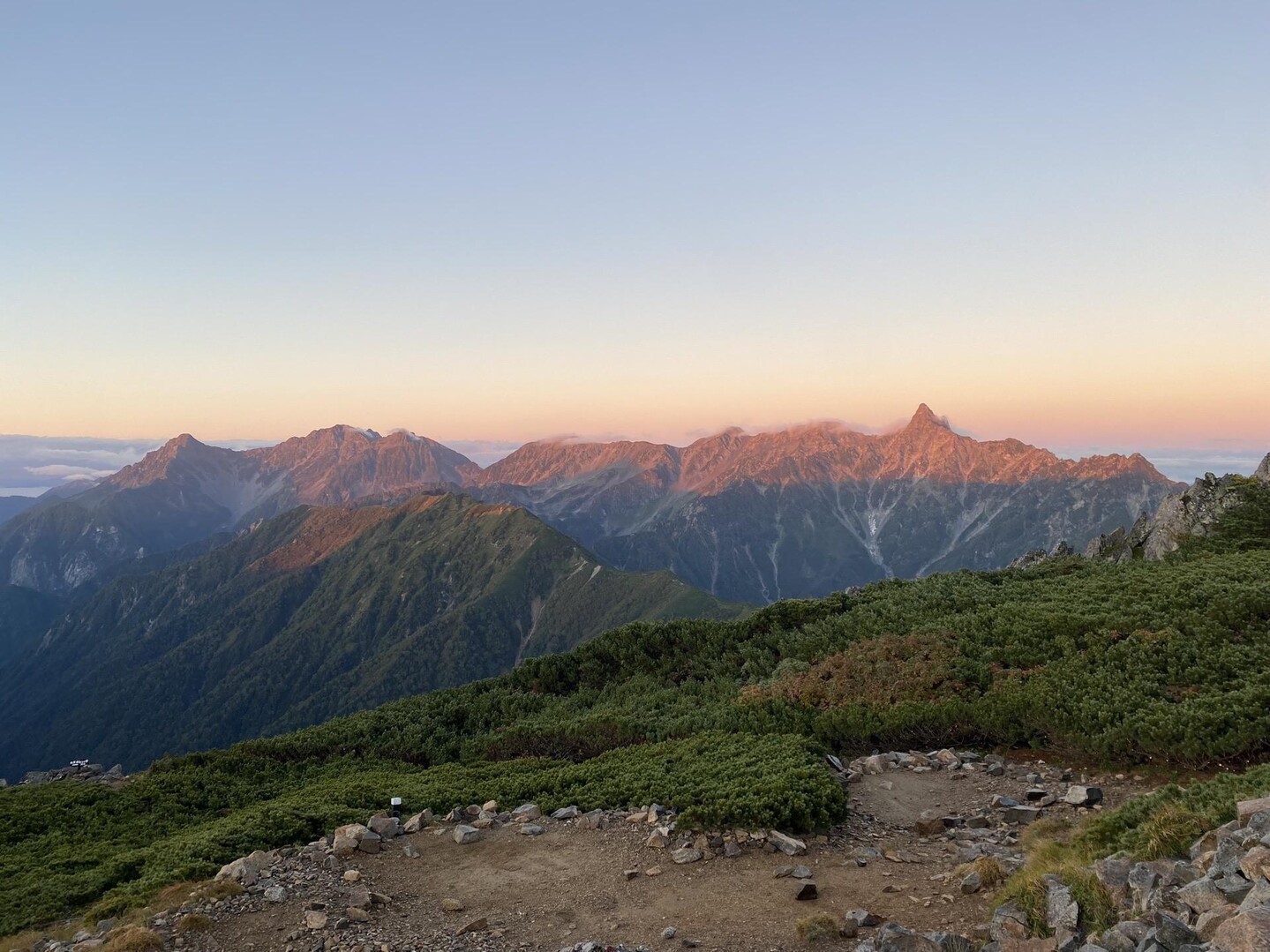 北アdebut 表銀〜パ銀 / siroさんの常念岳・大天井岳・燕岳の活動データ | YAMAP / ヤマップ