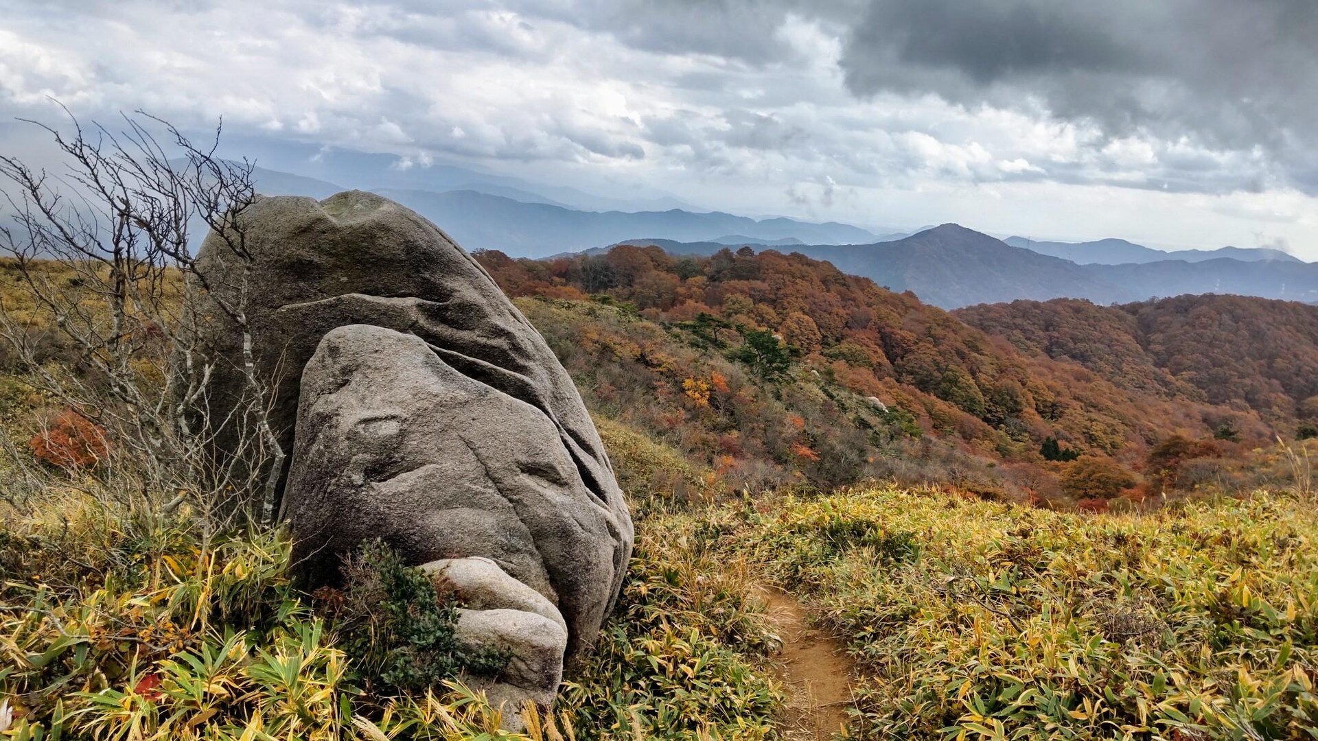 敦賀3山テント泊 1日目 ｲﾝﾃﾞｨｱﾝ平原（岩籠山） / yuriさんの岩籠山の活動データ | YAMAP / ヤマップ