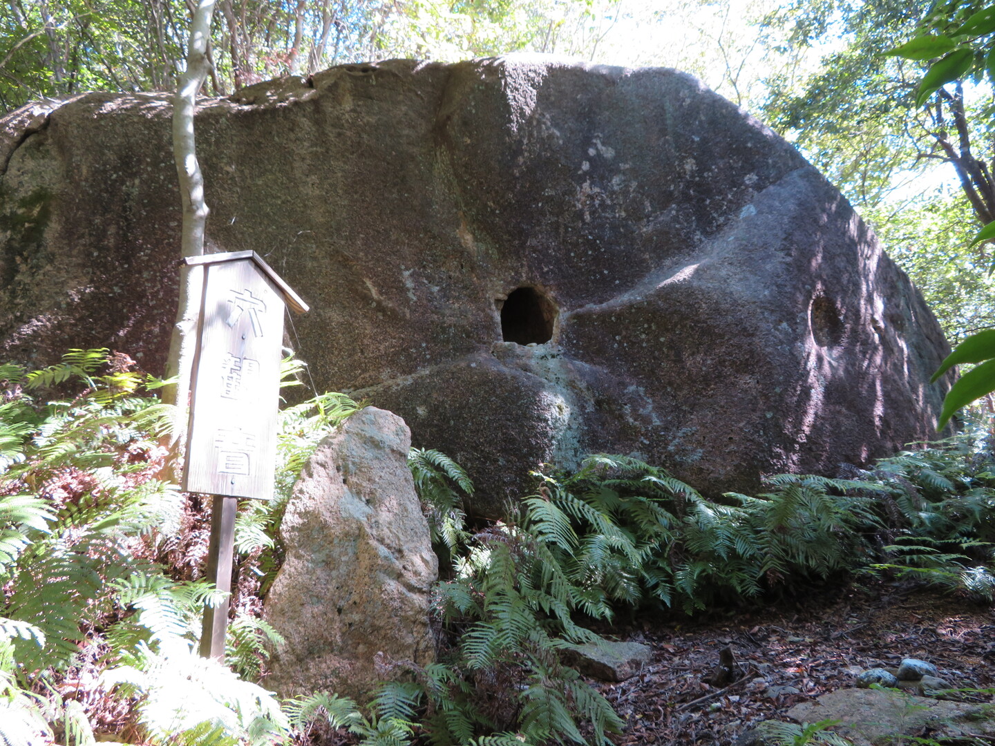 穴観音～鷲ケ嶽543.9m～狗留孫山510m / キンチャンさんの白石山の活動データ | YAMAP / ヤマップ